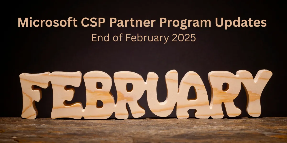 Microsoft CSP Partner Program Updates - November & December 2024
